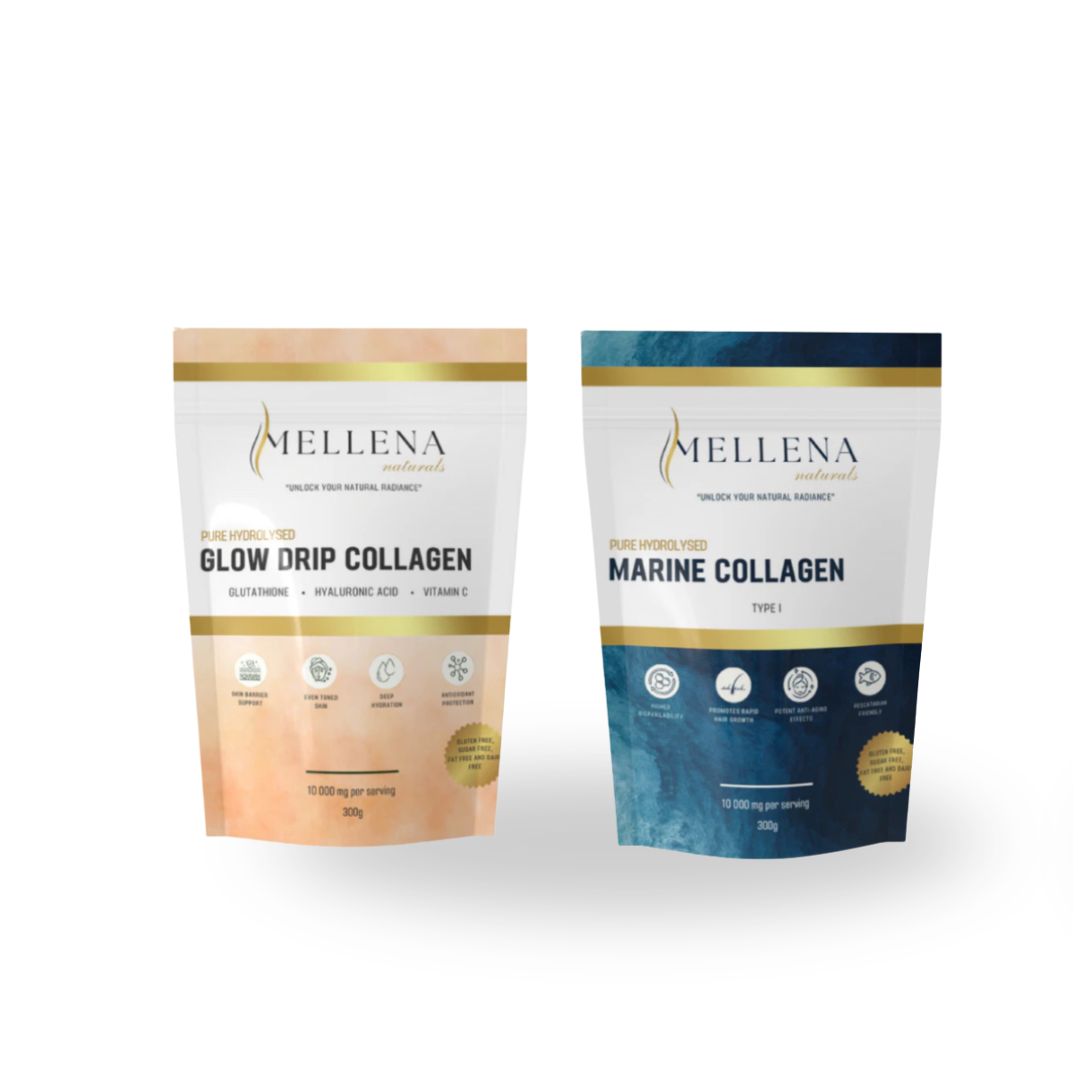 Marine & Glow Duo – Mellena Naturals